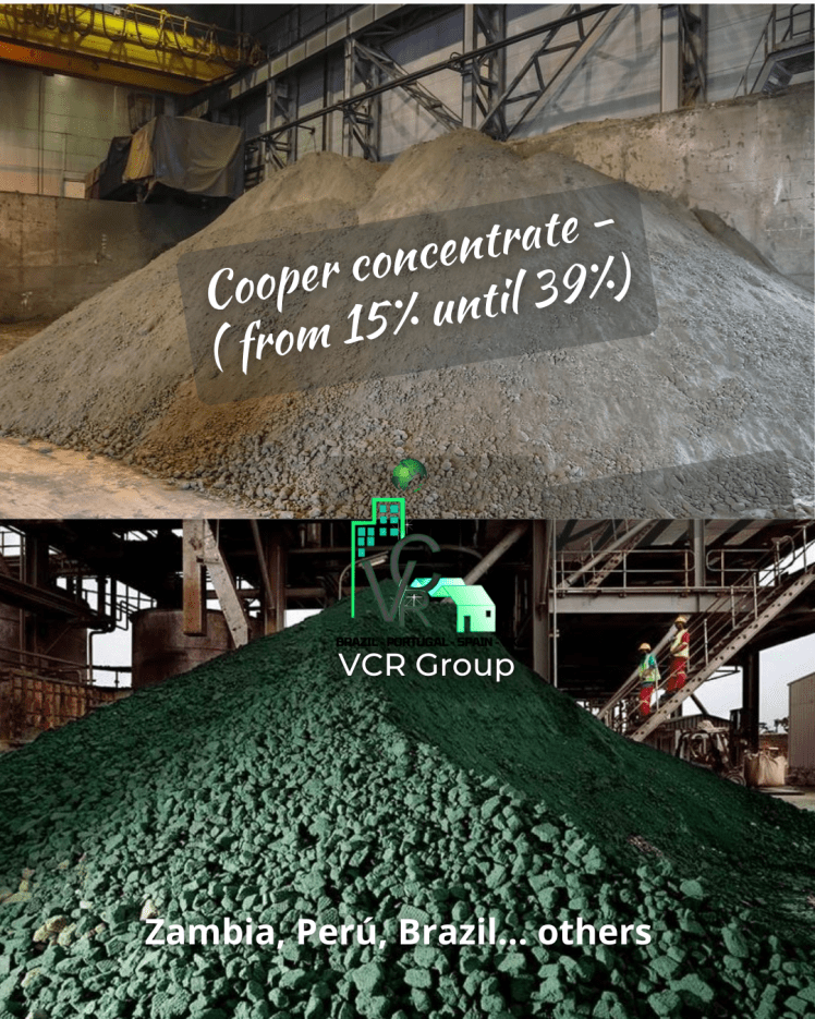 4.6. Cooper Cathodes / Scrap Wire-Millberry / Copper concentrate – VCR ...